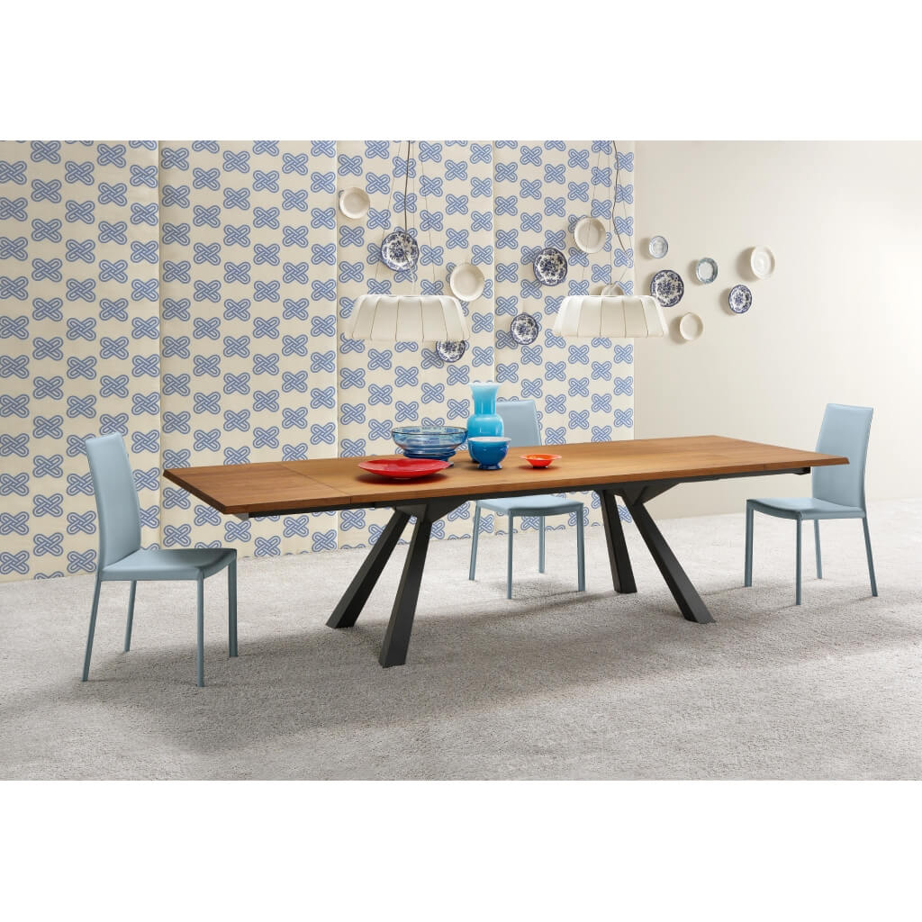 Τραπέζι ZEUS Μ VENEER σταθερό ή επεκτεινόμενο